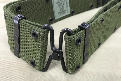USGI OD LC-2 Pistol Belt - Brass Buckle | Army Navy Warehouse