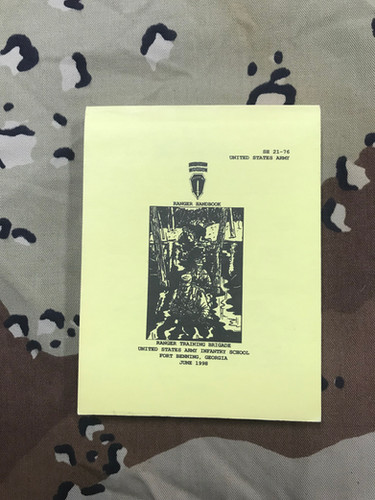 SH 21-76 US Army Field Manual: Ranger Handbook | Army Navy Warehouse