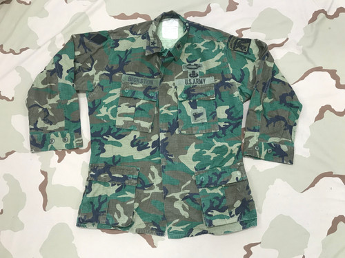 ERDL Camo BDU Shirt - Named, Brig. General U.S. Army | Army Navy Warehouse