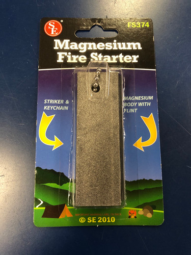 Survival Magnesium Fire Starter w/ Striker "Flint & Steel" | Army Navy ...