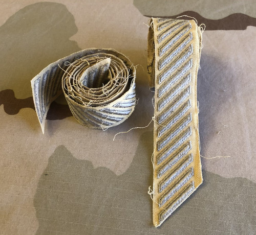 Vintage Silver & Tan Service Stripes | Army Navy Warehouse
