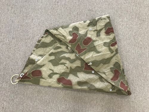 German Marsh Camo Pup Tent Shelter Half | Army Navy Warehouse