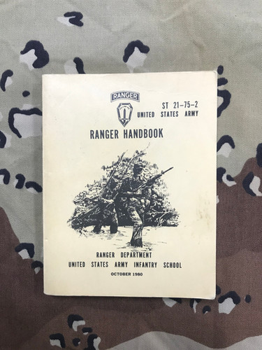 ST 21-75-2 Vintage Field Manual:Ranger Handbook | Army Navy Warehouse