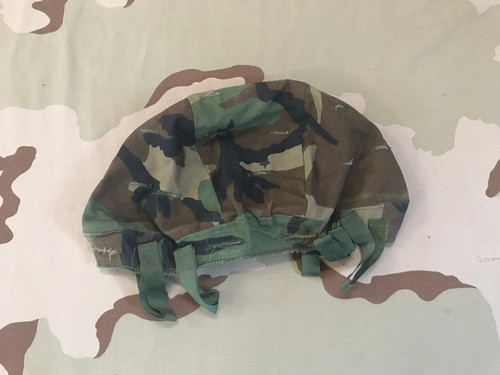 US Military Kevlar PASGT Helmet Cover -Woodland Camo | Army Navy Warehouse