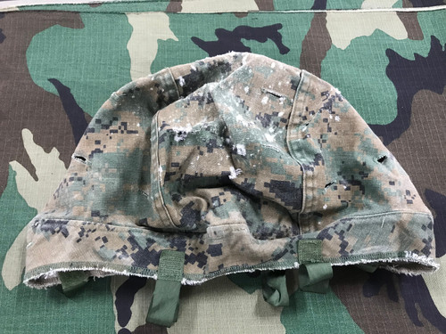 USMC Kevlar PASGT Helmet Cover -Reversible Marpat | Army Navy Warehouse