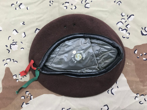 South Africa Brown Wool Beret | Army Navy Warehouse