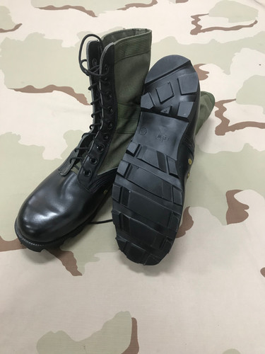 Vintage Green Jungle Boots - Spike Protective | Army Navy Warehouse