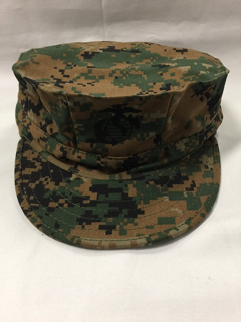 USMC Woodland Marpat 8-Point Cover w/ EGA | Headwear | Army Navy Warehouse