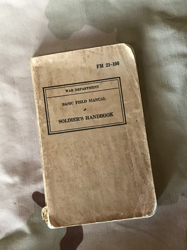 Basic Field Manual : Soldiers Handbook FM 21-100 | Army Navy Warehouse