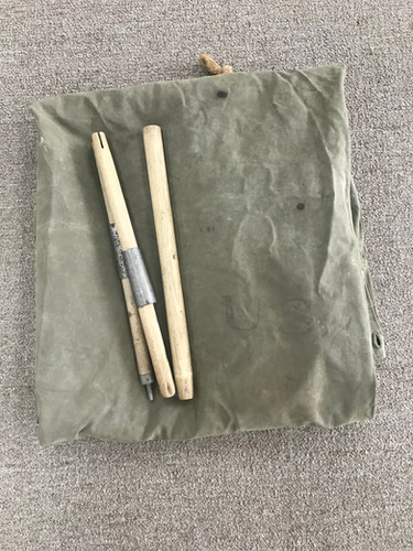 WW2 Canvas Pup Tent Shelter Half | Army Navy Warehouse