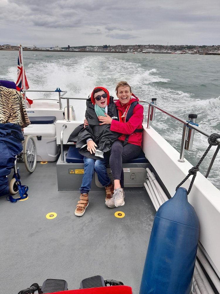 “Skipper” Max takes the Helm