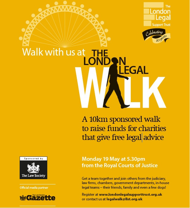 The London Legal Walk- 10th Anniversary!!