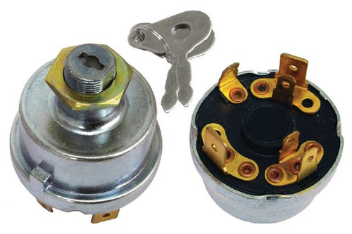 Ignition Switch w/Preheat (Lucas) MF/Landini/DB/Case Series 1874120M91 ...
