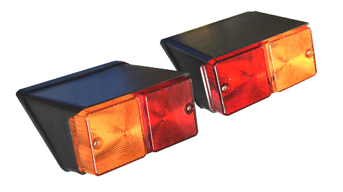 Rear Cab Lights (Pair) Ford (Red/Amber) 10 600 700 1000 & TW Series ...