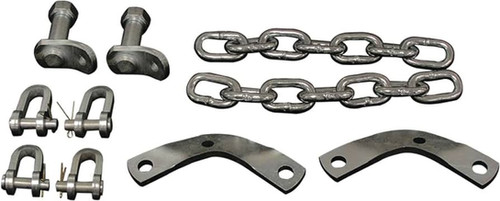 Stabilizer Chain Kit (2 Sides) Ford/MF 8N 10 500-1000 & Indust Series ...