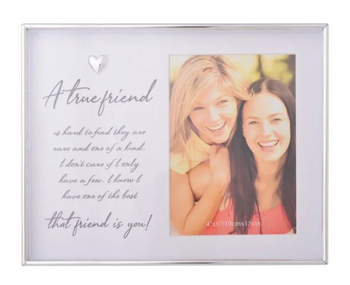Love Heart True Friend Photo Frame | CelebrationsTuggerah