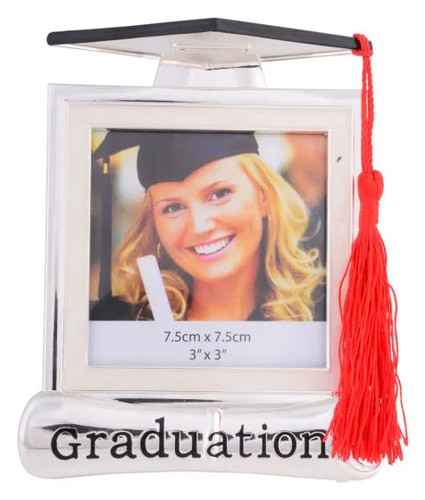Silver Graduation Frame | CelebrationsTuggerah