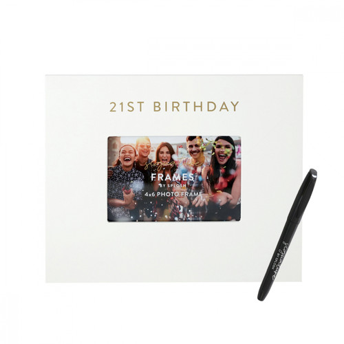 21st Birthday Signature Frame | CelebrationsTuggerah