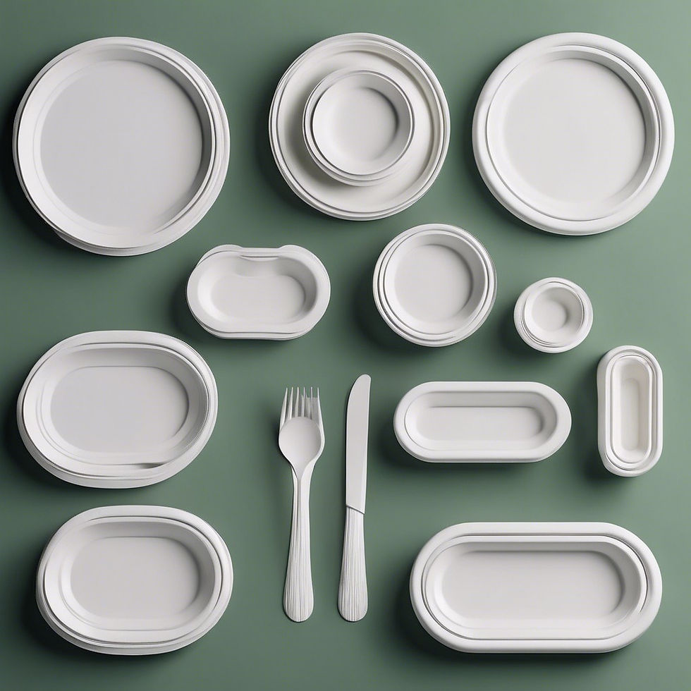 Sugarcane Bagasse Tableware: The Eco-Warrior of Single-Use Disposables