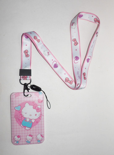 Sanrio landyard + ID Card - Hello Kitty | Mi Vicio Es Anime