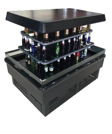 45-0118 Kool-It KAR-110-IS-SC-B Self Contained Self Service Multi-Deck ...