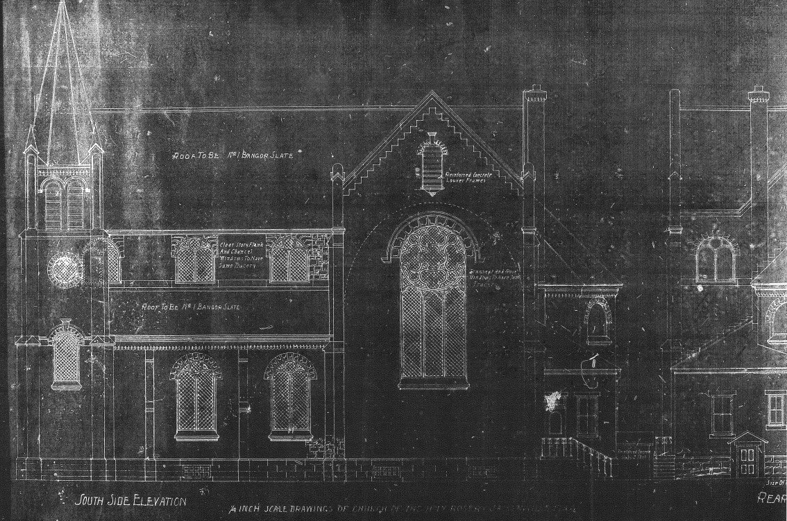 Introducing J.R. Walsh and His Original Blueprints for Our Lady of ...