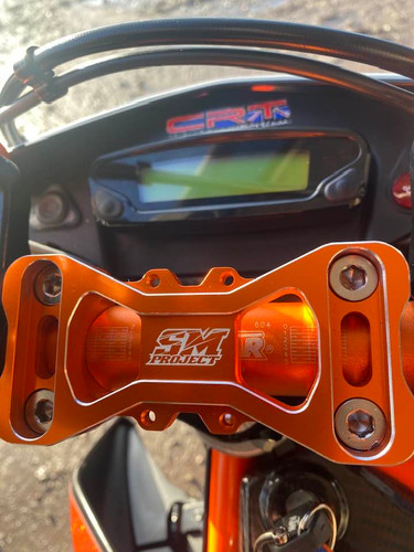 Handlebar Riser Clamp SM Project CnC | CRT Performance