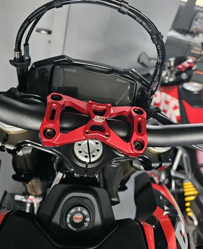 Ducati 698 Hypermotard Handlebar Riser Clamp SM Project CnC | CRT ...