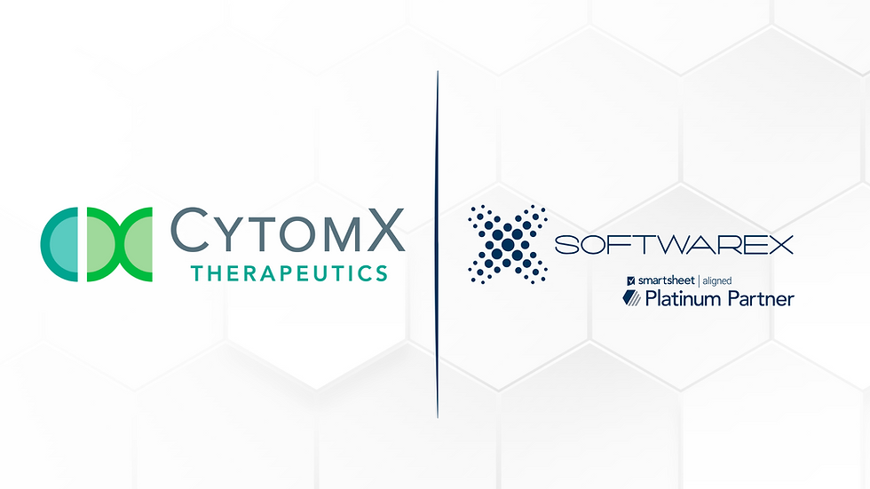 How CytomX Transformed Accrual Management with Smartsheet and SoftwareX