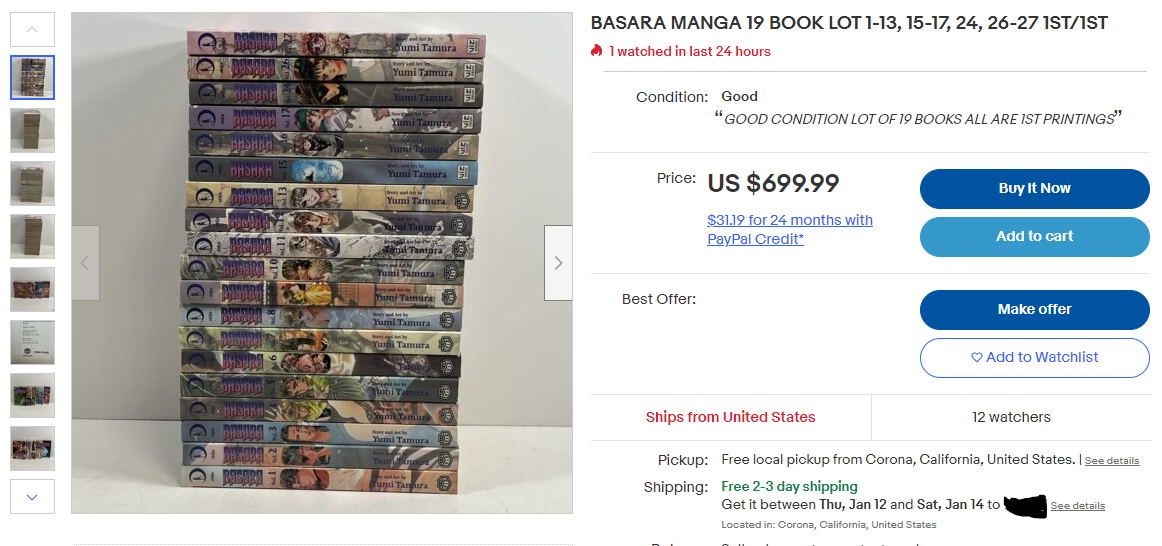 How to Shop for Out-of-Print Manga