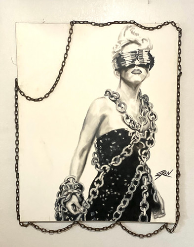 Lady Gaga / Oil Painting| NVR Connected