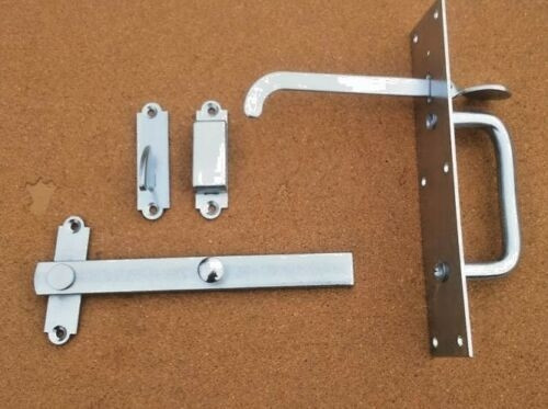 Suffolk Latch, long throw thumb bit, BZP (Heavy) | Gate Fittings Direct