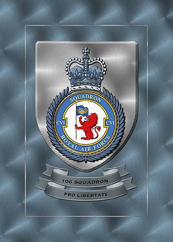 RAF SQUADRON CREST 106 Squadron | JACKS TAXI