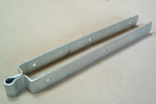 24 inch Galvanised Double Strap top hinge for 3 inch gates | Gate ...