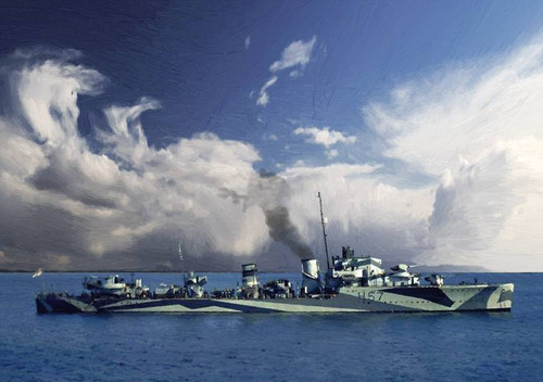 HMS HESPERUS "H57" | JACKS TAXI