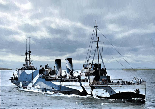 HMS ENGADINE "Seaplane Tender" | JACKS TAXI
