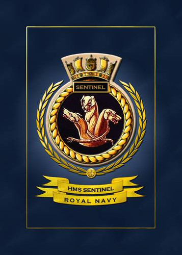 HMS SENTINEL - SHIPS CREST | JACKS TAXI
