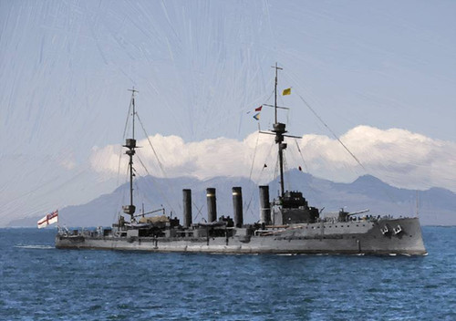 HMS COCHRANE "2nd Cruiser Squadron" | JACKS TAXI