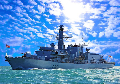HMS GRAFTON "Glory Is The Reward Of Valour" | JACKS TAXI