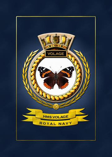 HMS VOLAGE - CREST | JACKS TAXI