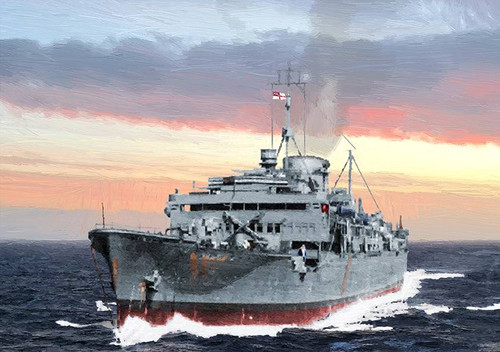 HMS CARNARVON CASTLE "F25 - Armed Merchant Cruiser" | JACKS TAXI