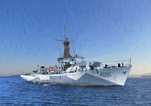 HMS CAISTOR CASTLE "K690" | JACKS TAXI