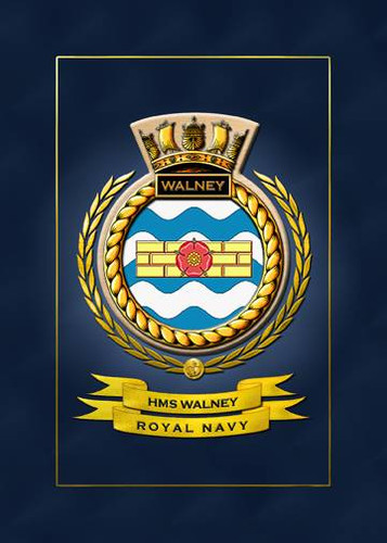 HMS WALNEY - SHIPS CREST | JACKS TAXI