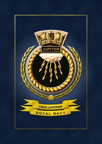 HMS JUPITER - SHIPS CREST | JACKS TAXI