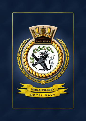 HMS ANGLESEY - SHIPS CREST | JACKS TAXI