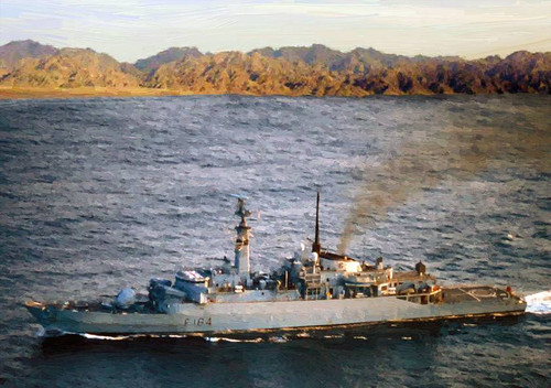 HMS ARDENT - F184 "Ardent - Before The Storm" | JACKS TAXI