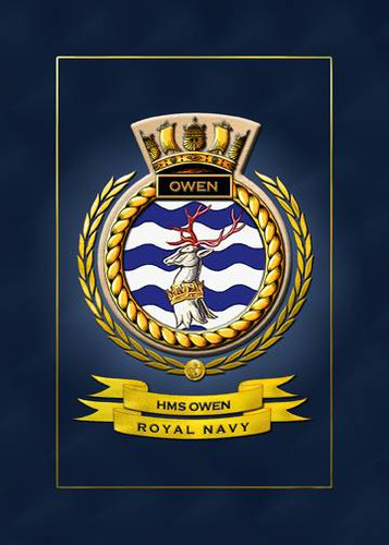 HMS OWEN - SHIPS CREST | JACKS TAXI