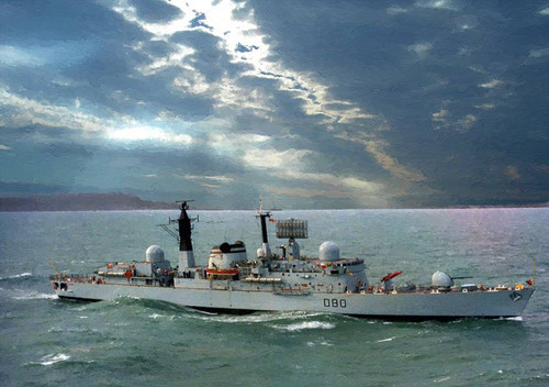 HMS SHEFFIELD - D80 "Sheffield - Falklands Hero" | JACKS TAXI