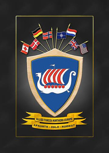 ALLIED FORCES NORTHERN EUROPE AFNORTH CREST | JACKS TAXI