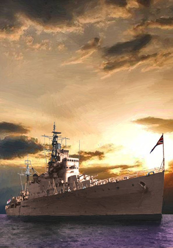 HMS CEYLON "The D of E's Guard Ship" | JACKS TAXI